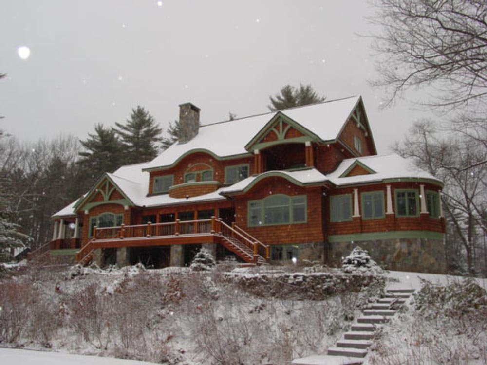 The Pines Custom Lake House | New England Architects | Chemini Design ...